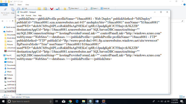 Create Web App In Azure And Publish Using File Explorer